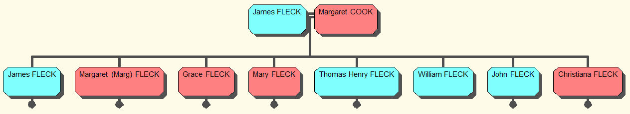 Captain Cook Family Tree
